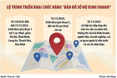 Bản đồ số hộ kinh doanh sẽ hỗ trợ tốt hơn cho hộ kinh doanh, người dân ...