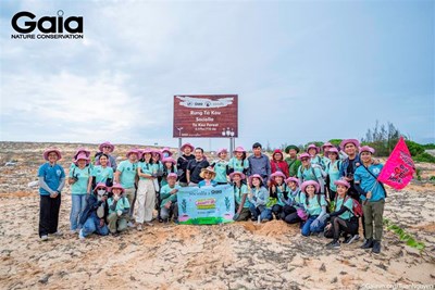 Gaia plants forest to counter desertification